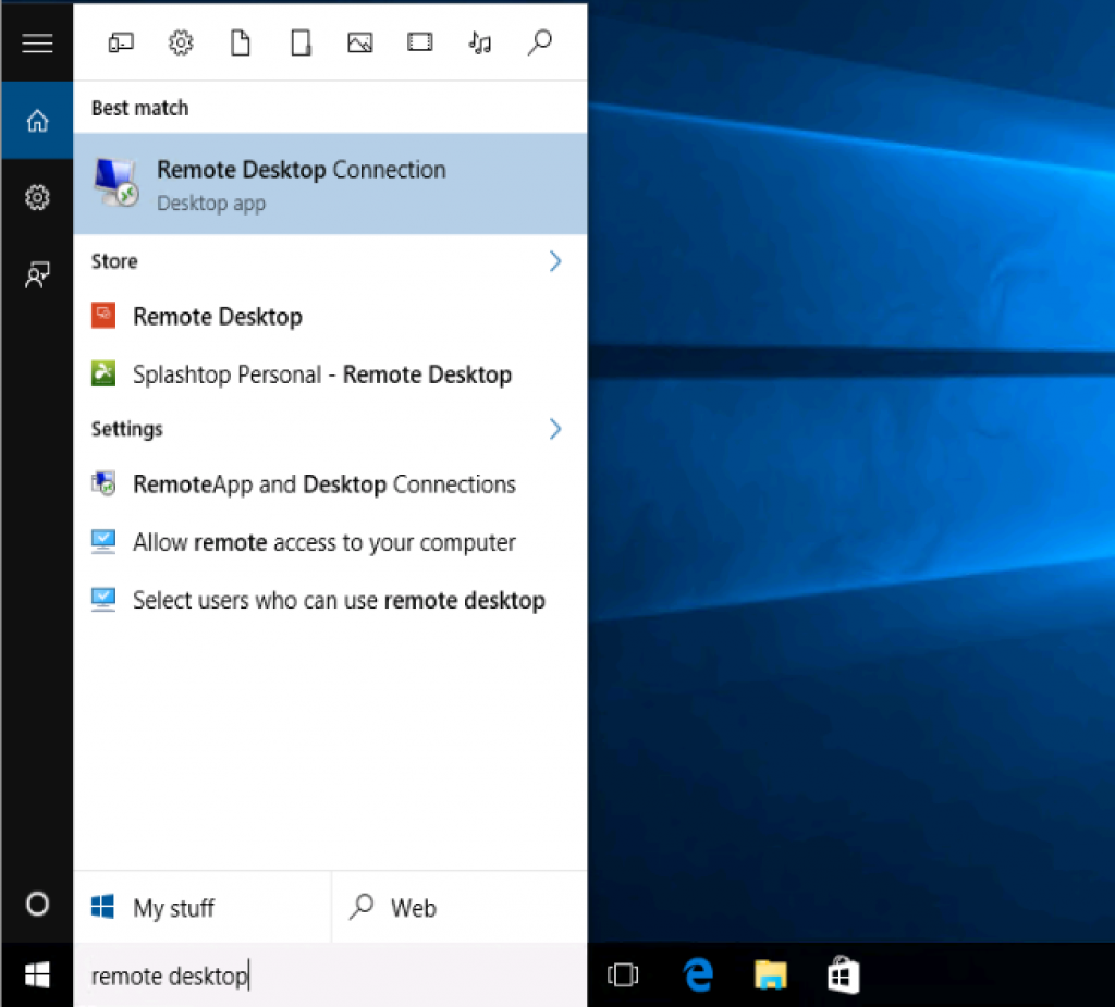 How to use RDP (Remote Desktop) on Windows 10 | SolVPS Hosting Blog